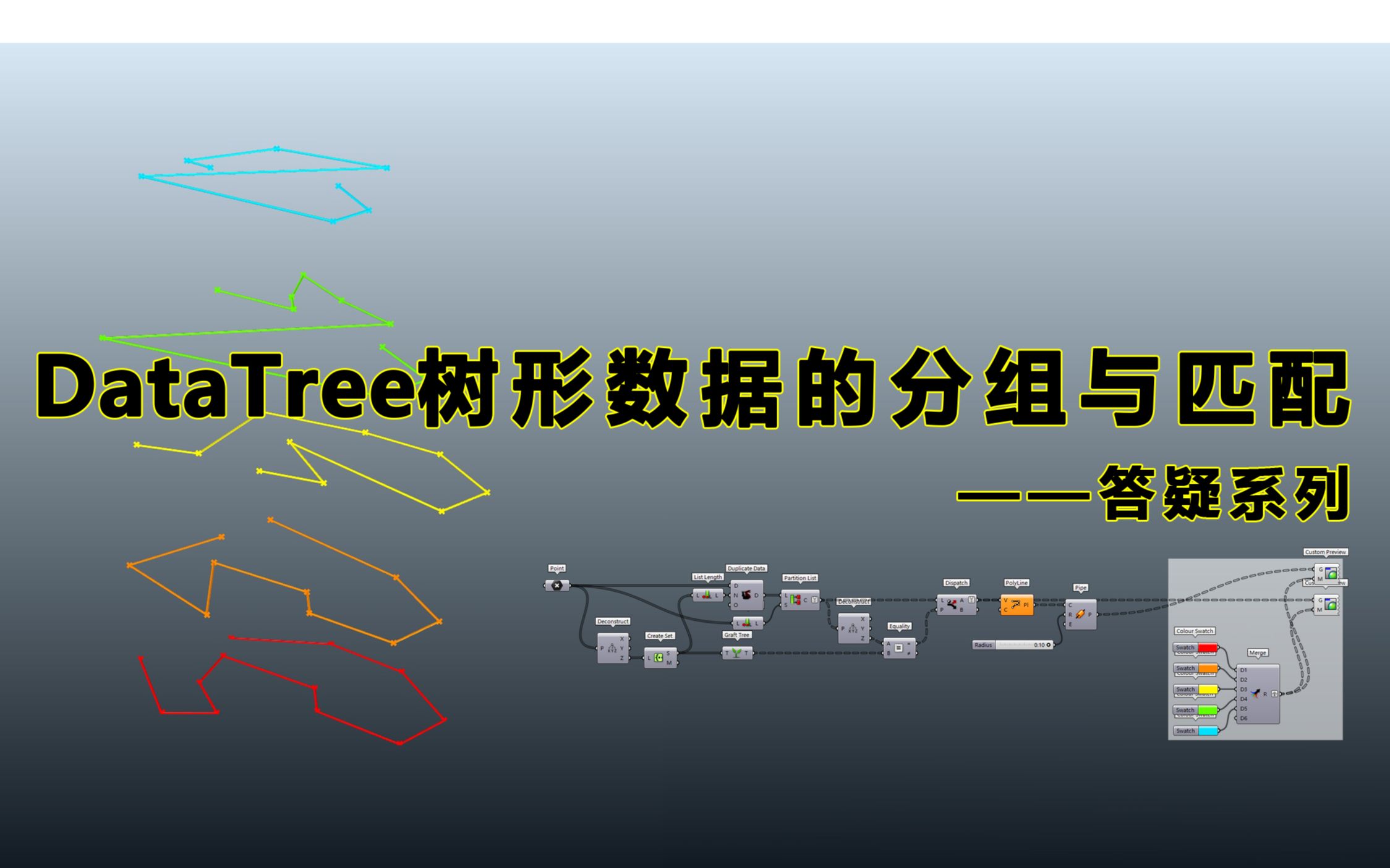 Grasshopper答疑系列5_树形数据应用