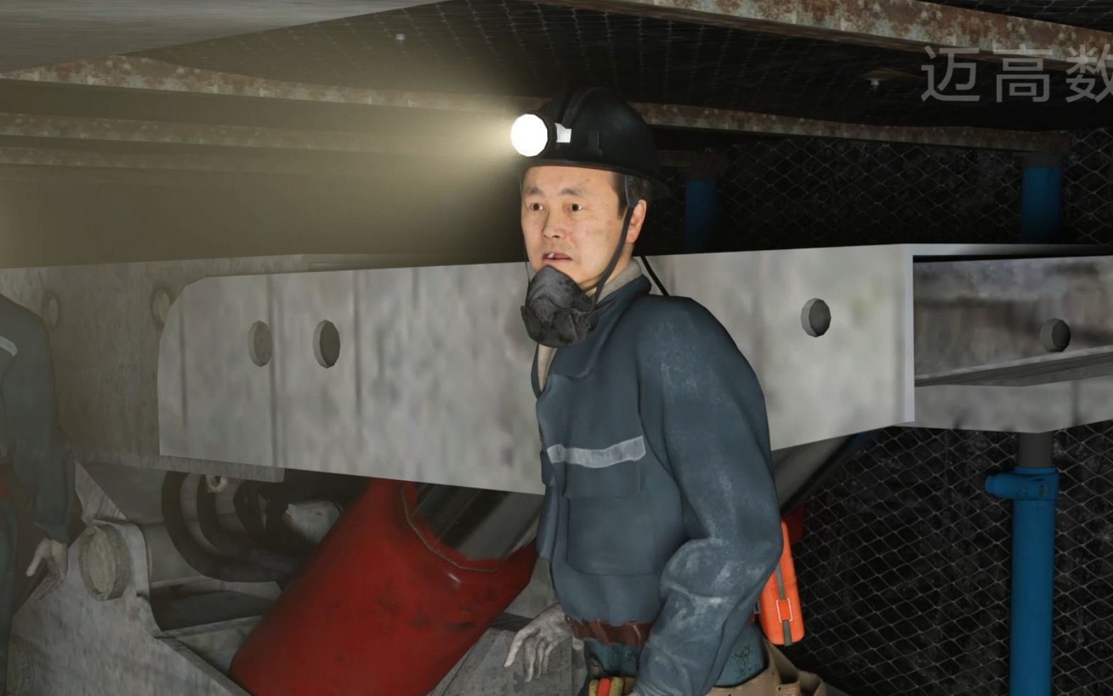 【断裂的生命环】煤矿在回撤液压支架过程中,连接环突然断裂,弹回的...