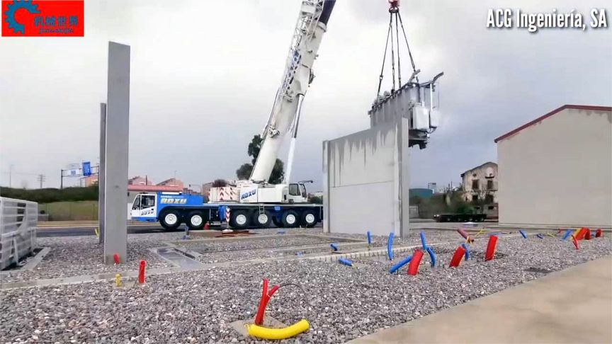 安装电力电器的过程,第一次看到