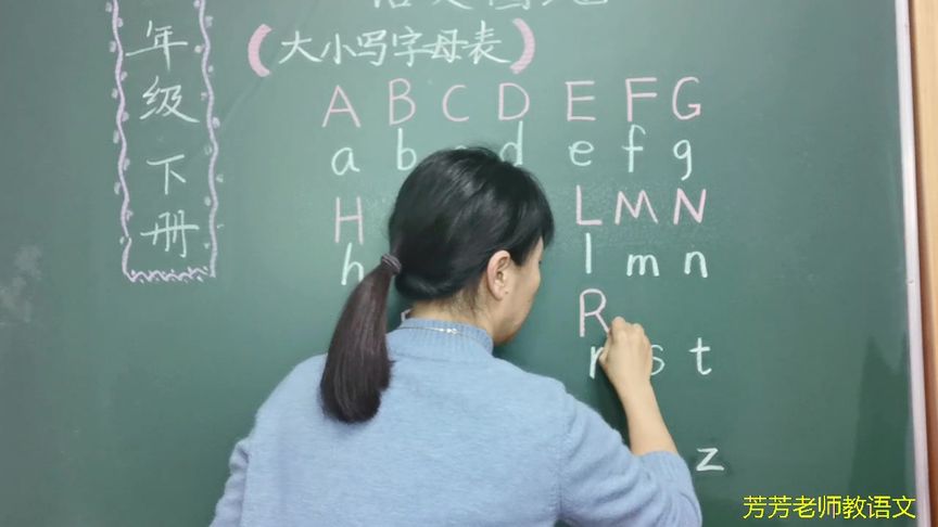 学习查字典的前提,拼音字母大写必须要学会,它跟英语一样