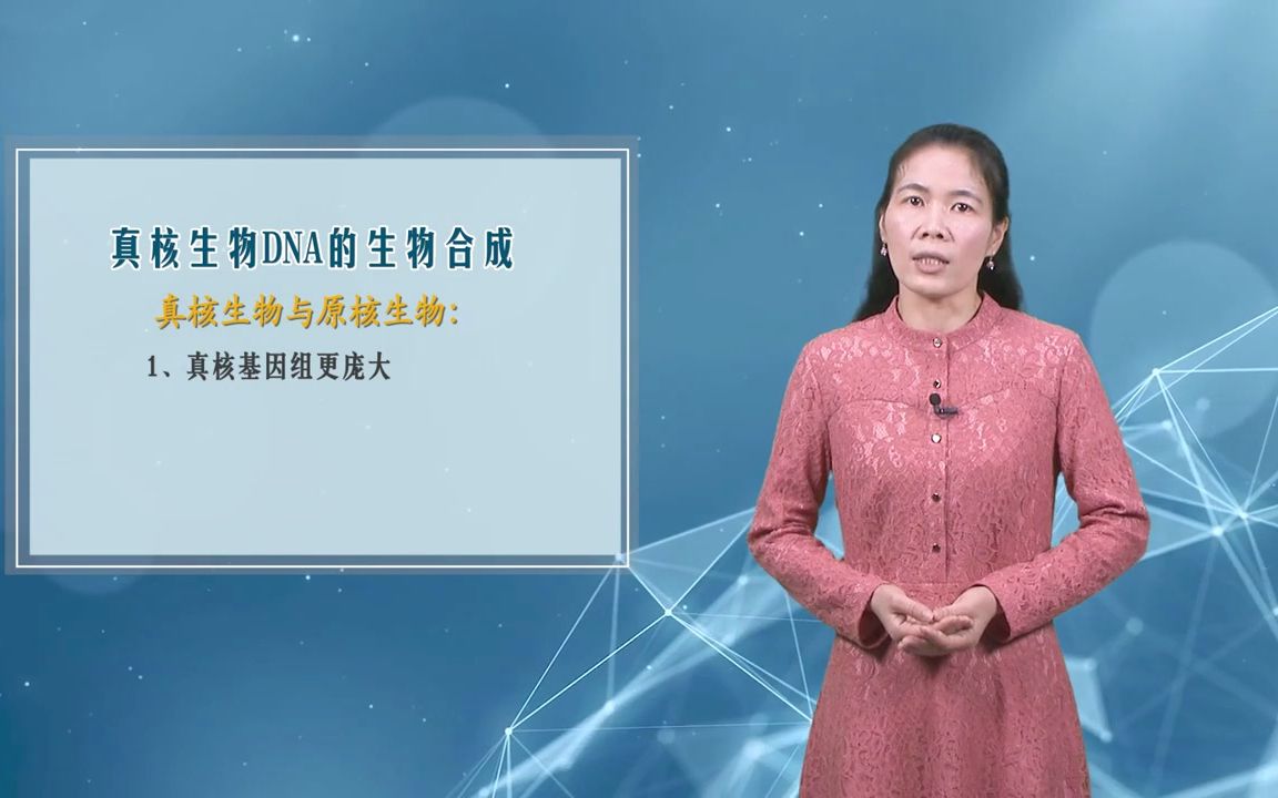 14.2.2 真核生物DNA复制过程