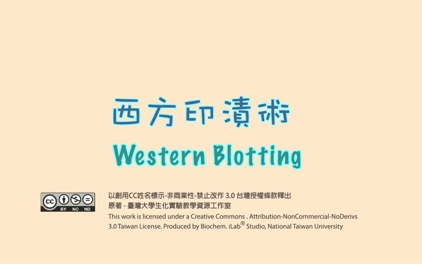 单元6.(4-1)蛋白质印迹法(蛋白质印迹转移电泳 Western Blot)-原理(动画...