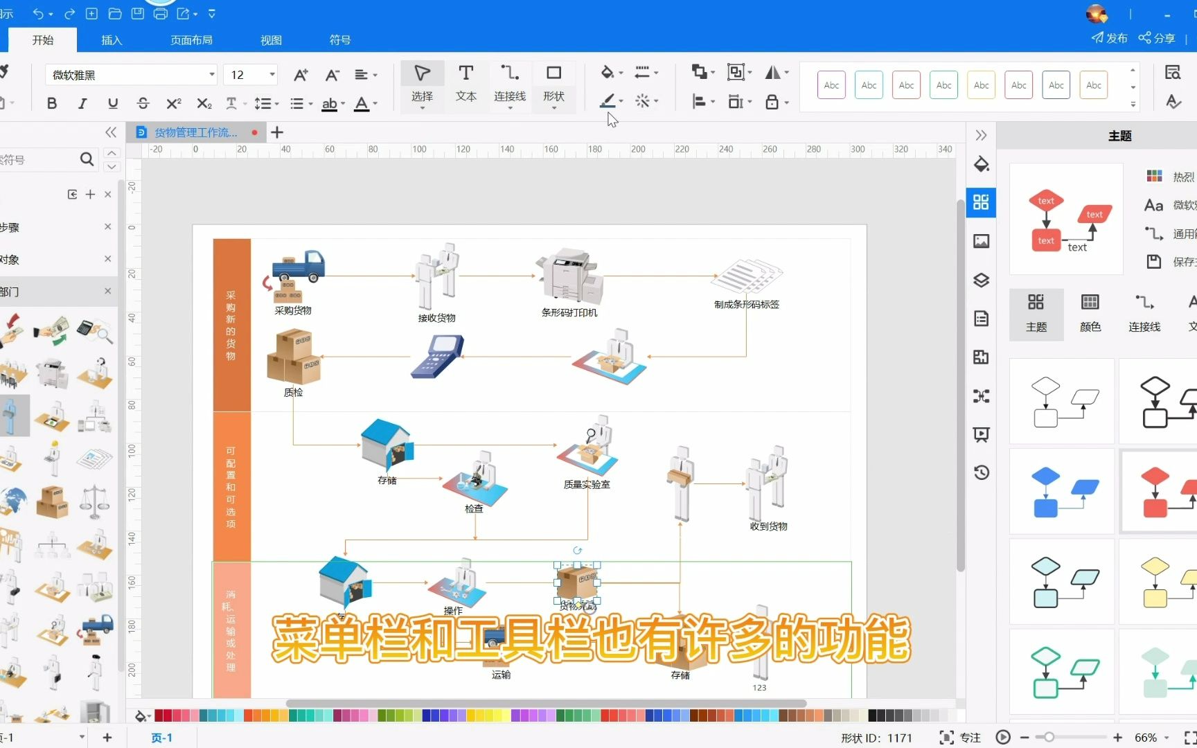 货物管理工作流程图如何绘制?一份详细操作步骤来啦