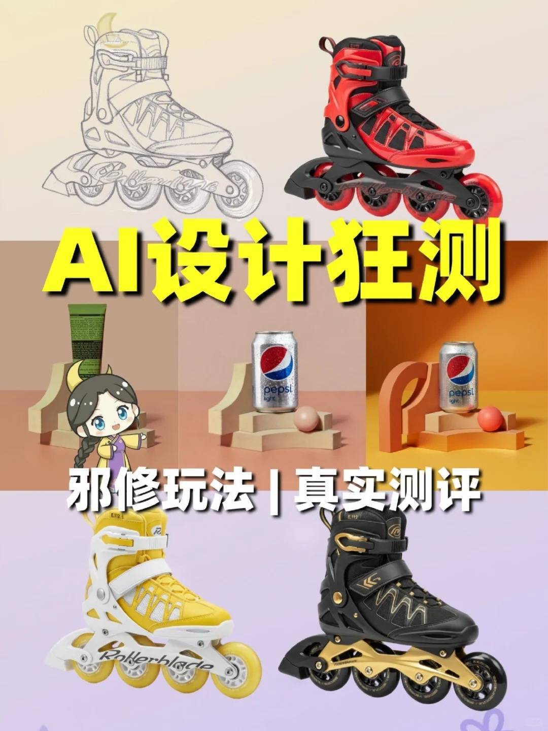 深度测评:两大AI模型在商业设计中的应用对