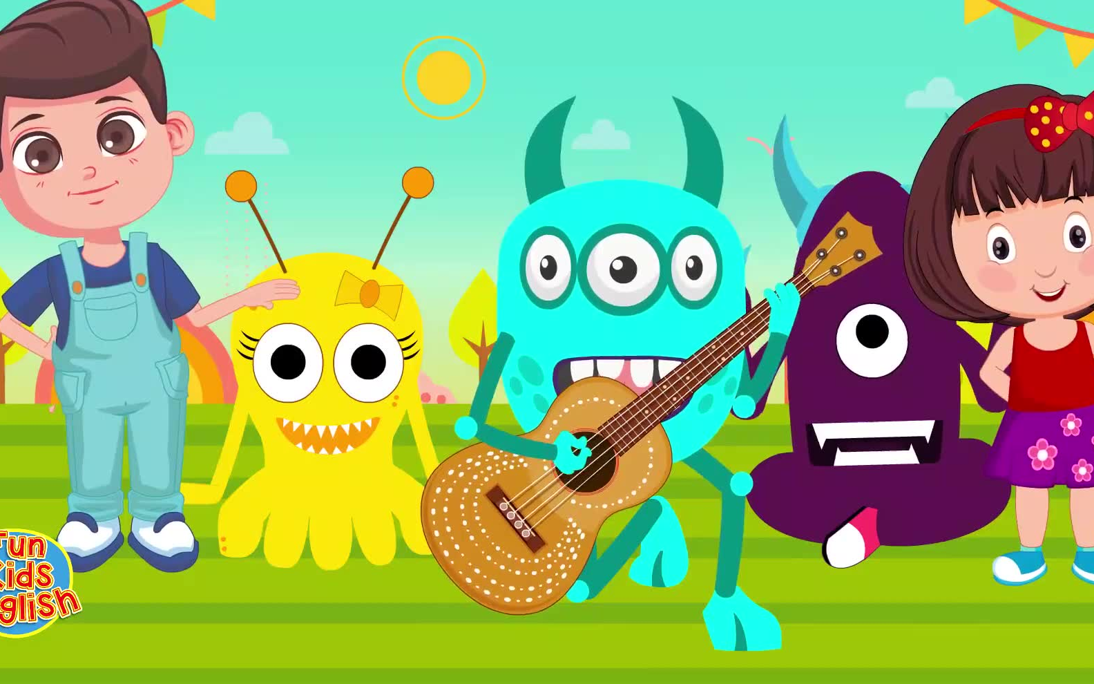 Numbers Song - Learn to Count from 1 to 10 - 数字歌曲 - 学习计数从1...
