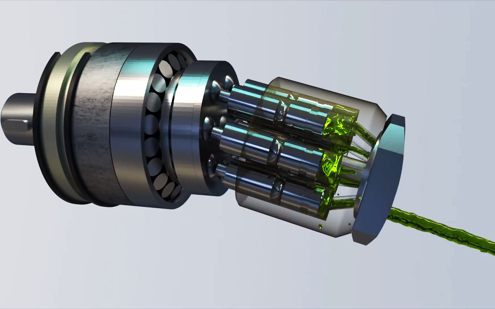 听过不一定见过,柱塞泵是如何工作的,此视频解开我多年的疑惑