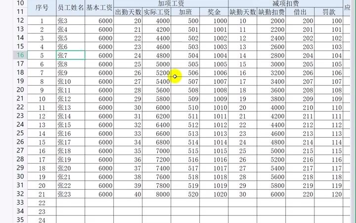 EXCEL VBA宏完整实战教程:把工资表,一键自动生成工资条#vba - 抖音