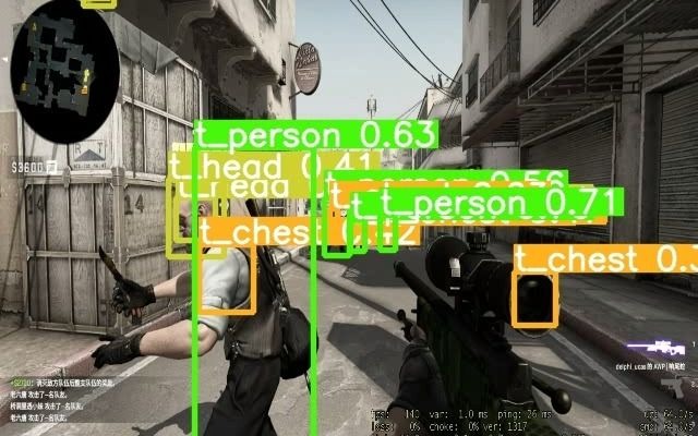 csgo 人物 ai识别