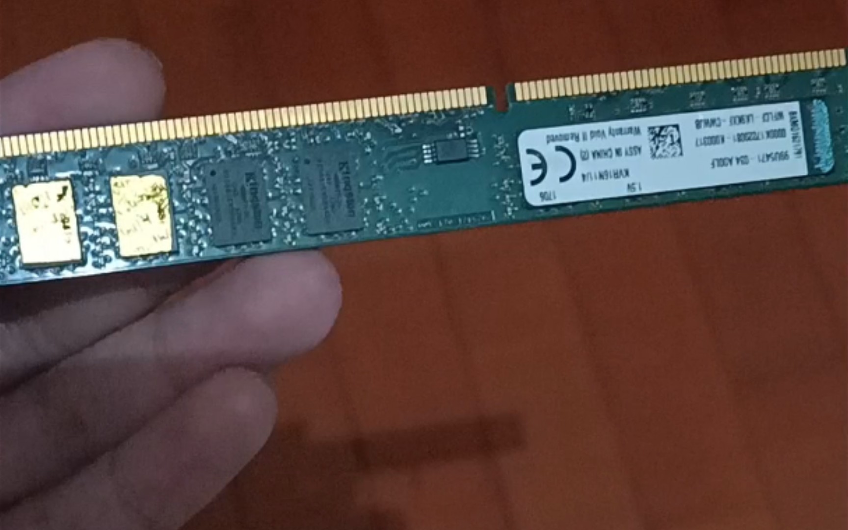 五六年前后加的ddr3内存条用了五六年才发现居然是假的!