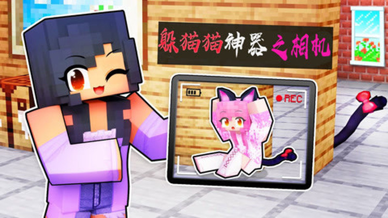 我的世界:在躲猫猫游戏中使用神器相机作弊,让小伙伴们无处可藏