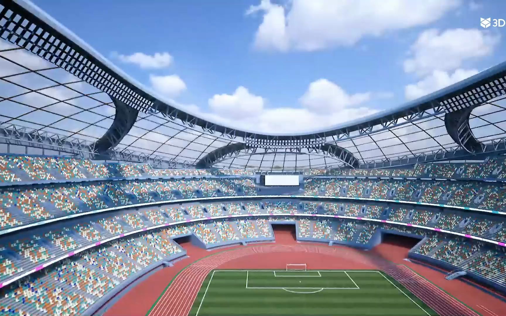 【3DCAT案例】驰骋绿茵场