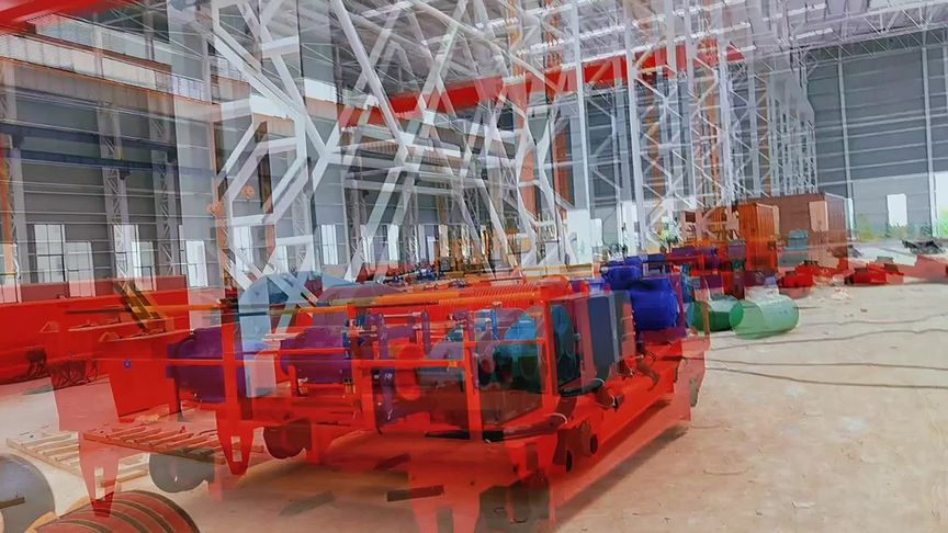 #起重机械设备 #施工现场实拍 #设备安装 #机械制造