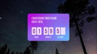 时间倒计时计时器定时工具套件AE模板 Countdown Timer Toolkit