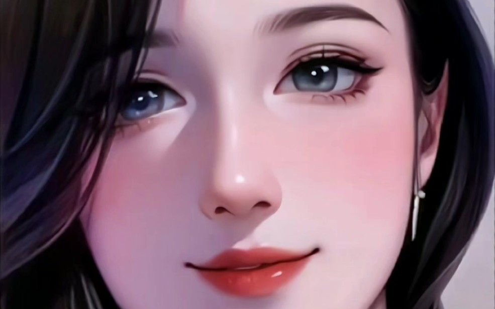 【AI动画】美女真人转漫画AI动漫视频