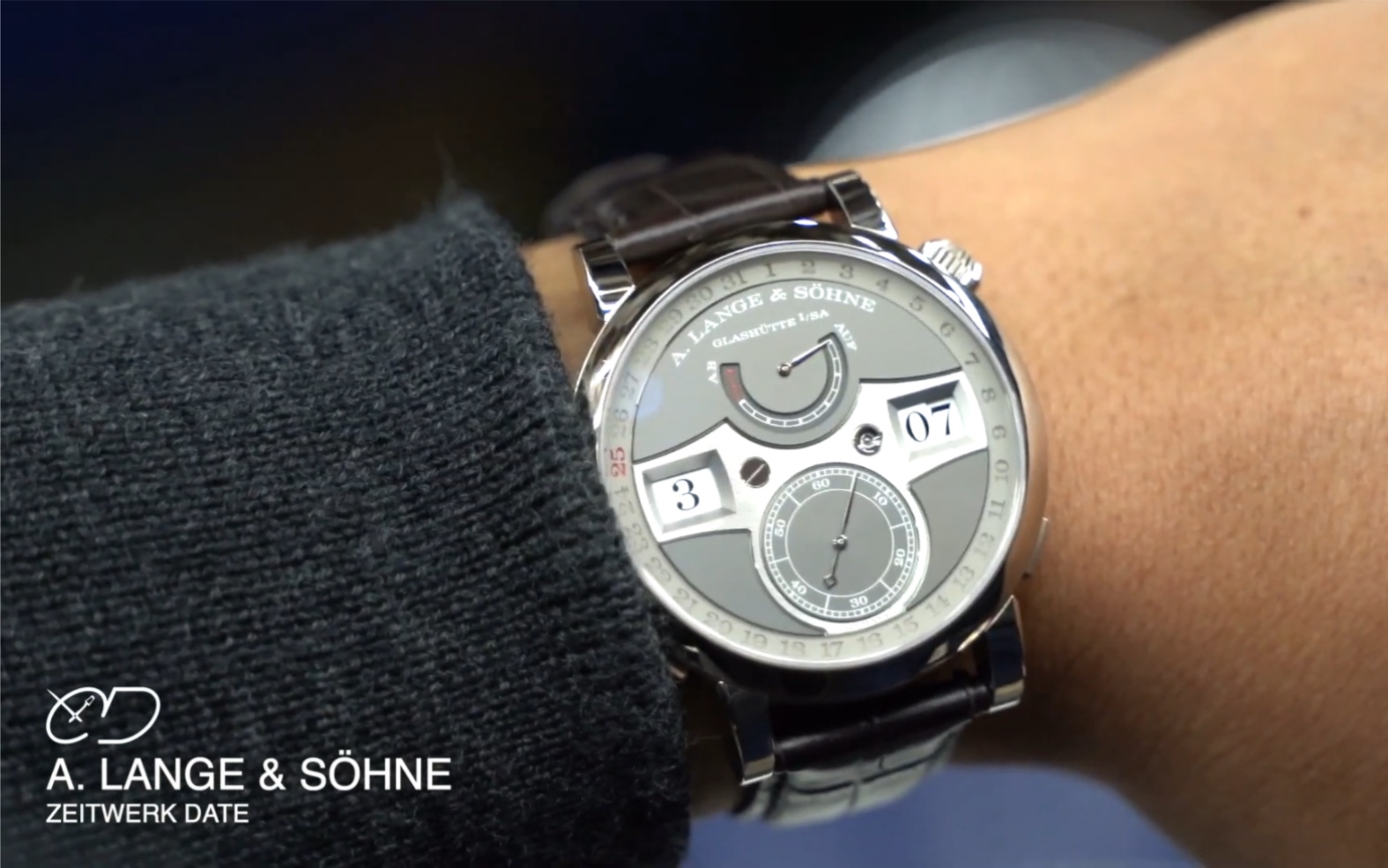 ...上手德国顶级制表A. LANGE & SÖHNE猫头鹰系列2019日期新款腕表