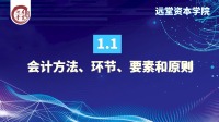 张远堂:企业资本项目会计基础知识和税收基础知识 第2集 财务会计的...