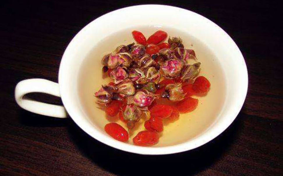玫瑰花枸杞茶做法以及其功效