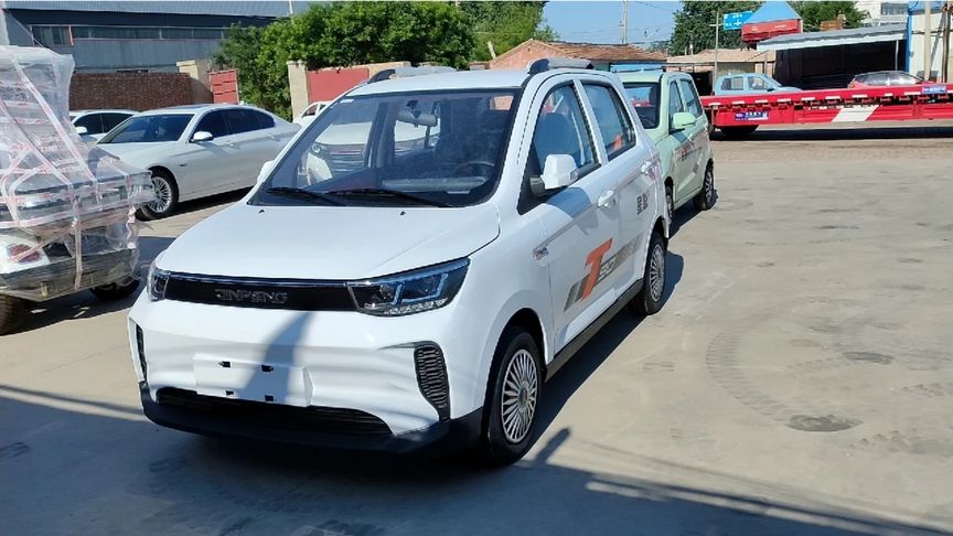 老年代步车 家用四轮车油电两用