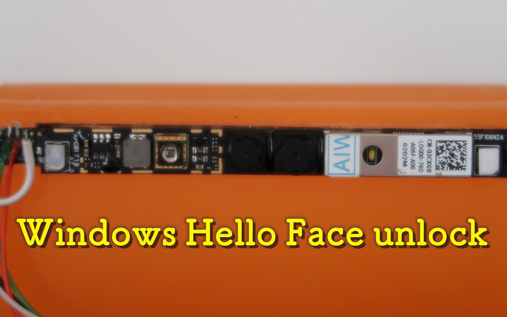 30块搞定Windows Hello人脸解锁!