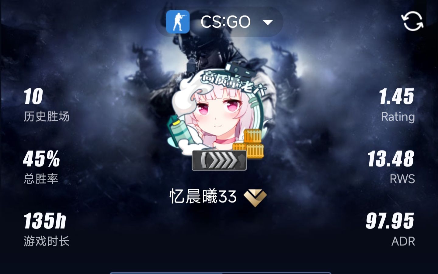 【CSGO】一顿操作猛如虎,一看段位白银五【混剪】
