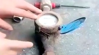 水电工小知识,水表户外的球阀关不住水,如何施工换水管?