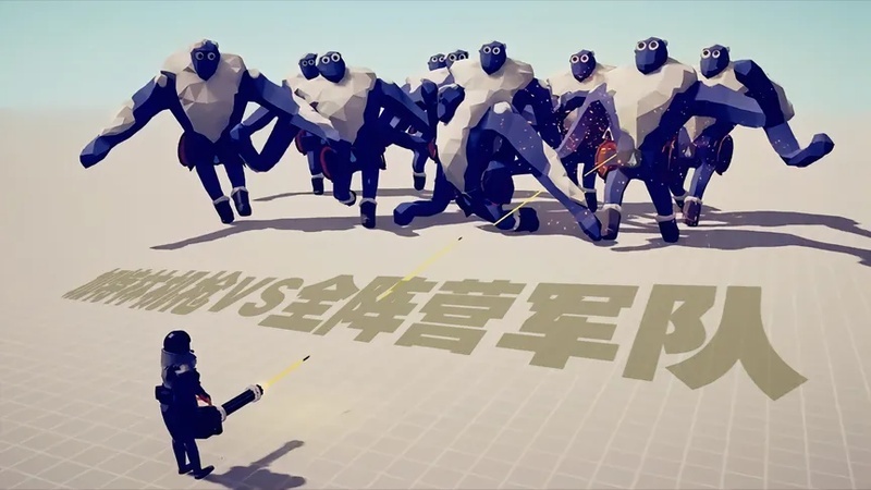全面战争模拟器:疯狂扫射,加特林机枪VS全阵营军队!