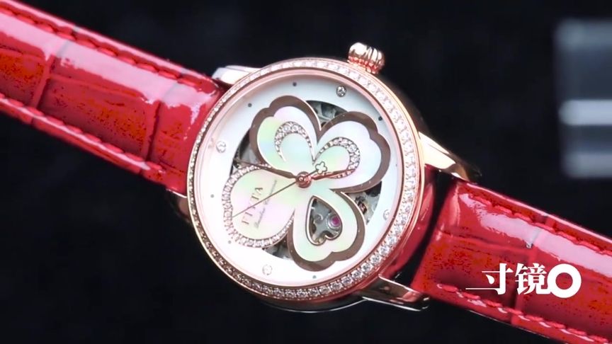 一棵最IN好运四叶草|FIYTA飞亚达四叶草镂空女士腕表