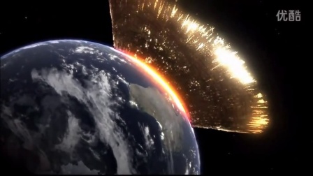 模拟大型行星撞击地球