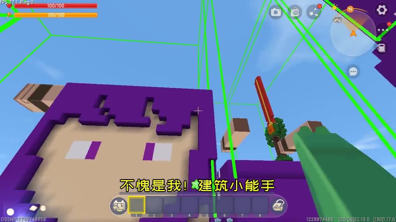 迷你世界:忆涵造了一张图,快速获得40万迷你豆,没有人会相信吧