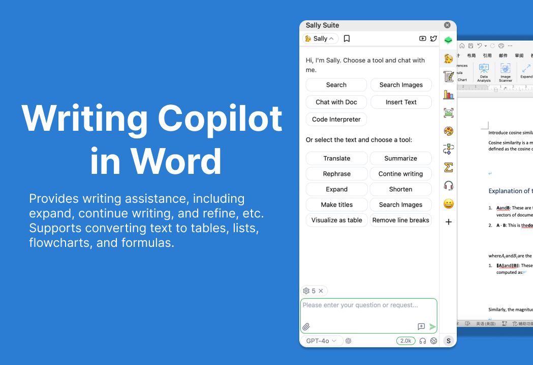 Writing Copilot in Word
