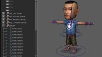 MAYA 骨骼绑定03b 曲线控制器02