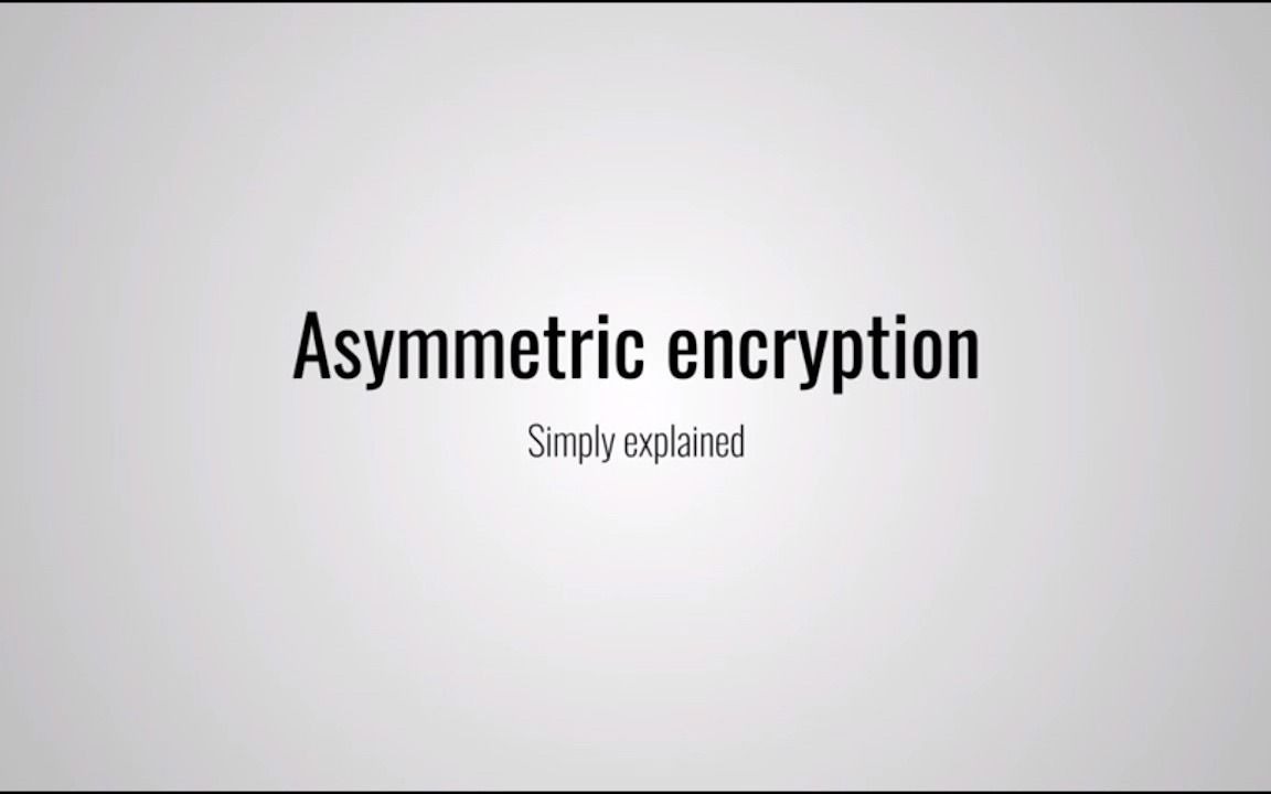 【YouSwap传送门】4分钟告诉你什么是非对称加密