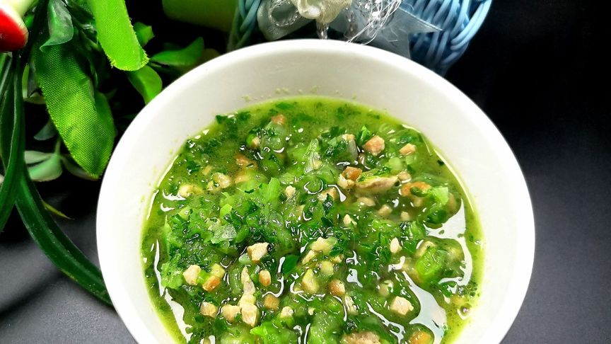 婴儿辅食食谱之:青菜瘦肉羹,建议10个月以上宝宝食用,感谢支持