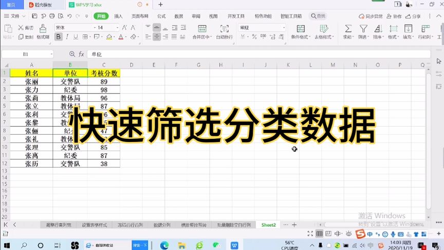 快速筛选,分类数据。内容筛选,数字筛选,文本筛选。