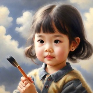 落纸生画创意绘画