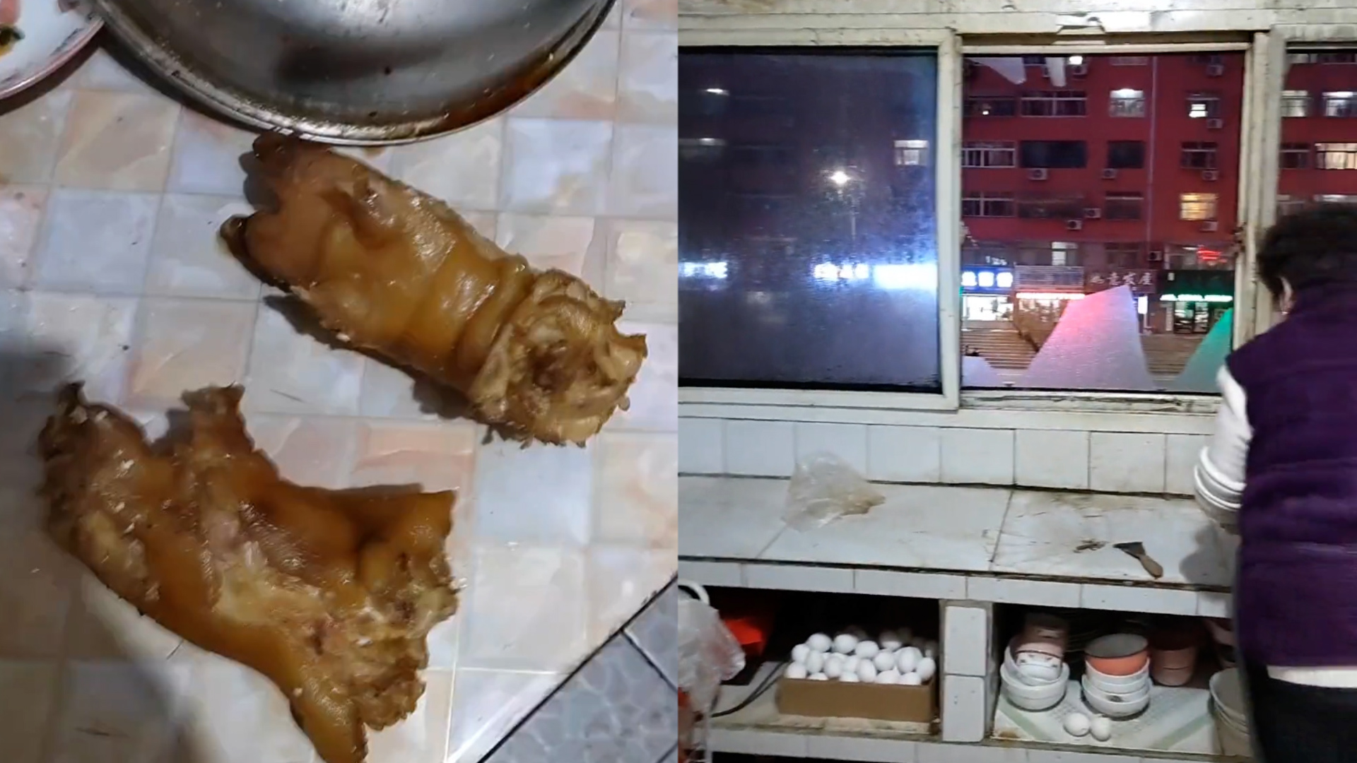老人过年用高压锅煮猪蹄,一声巨响厨房玻璃全炸碎:3猪蹄炸飞1个