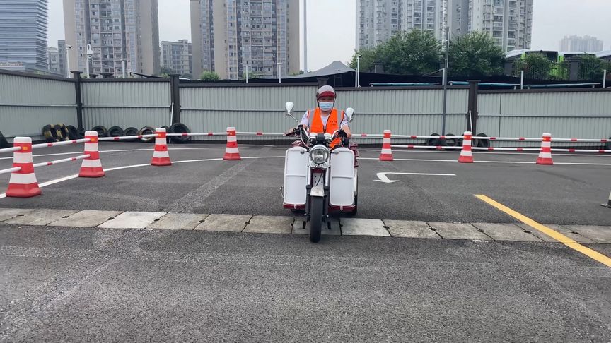 摩托车科目二三考试全示范 #让骑行成为一种生活 #爱机车爱生活