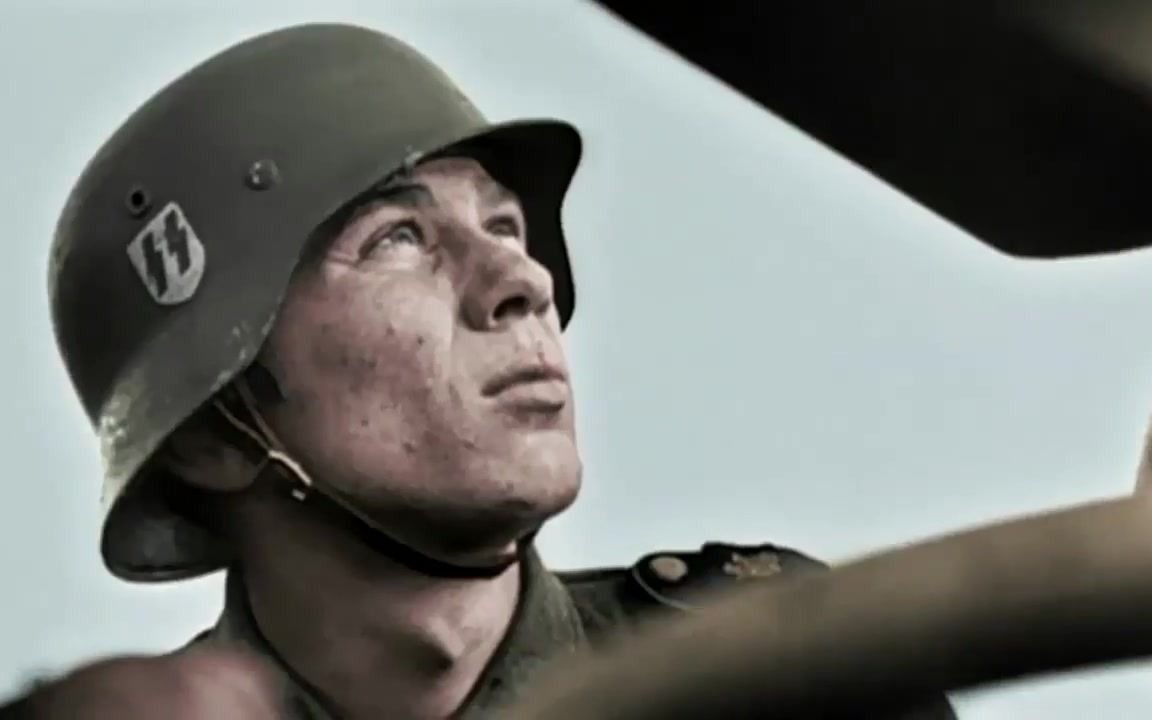 第二次世界大战总部罕见录像 德军与盟军之间的激烈战斗