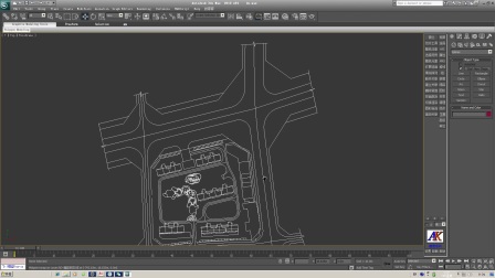 3DMAX项目地形建模上