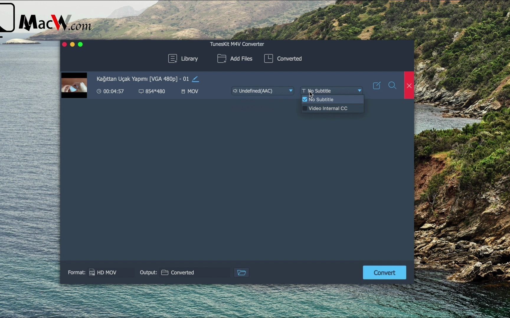 TunesKit M4V Converter for Mac(M4V视频格式转换软件)