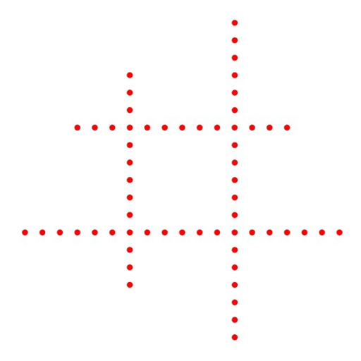 井字符书法教学 