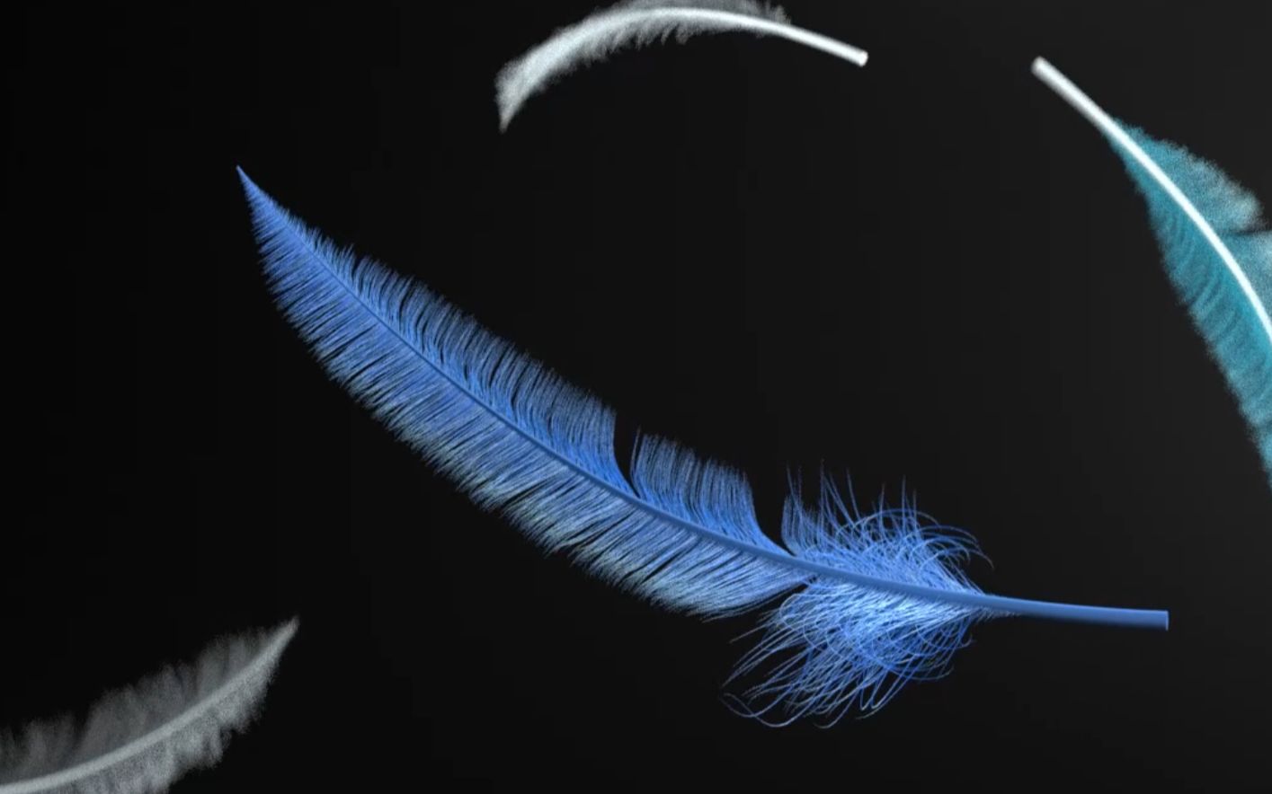 C4D羽毛制作教程