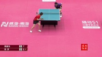 2021中国乒乓球队奥运热身赛男女关键球PK樊振东3比4陈梦(完整中文...