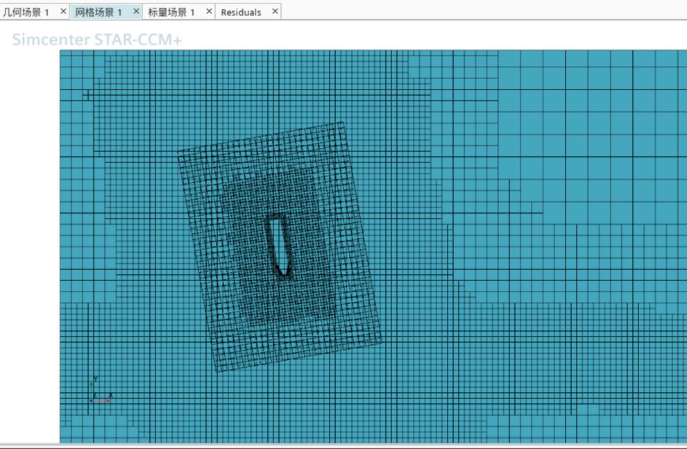Starccm案例演示-重叠网格法网格划分及相关设置