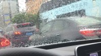 玻璃油膜清洁之后(雨刮跳动救星)