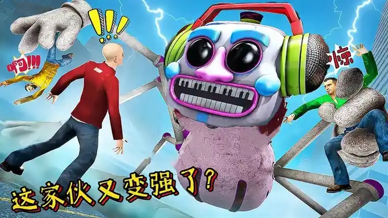 盖瑞模组:铁憨憨执行任务遇到变异DJ机器人,使用洲际导弹消灭它