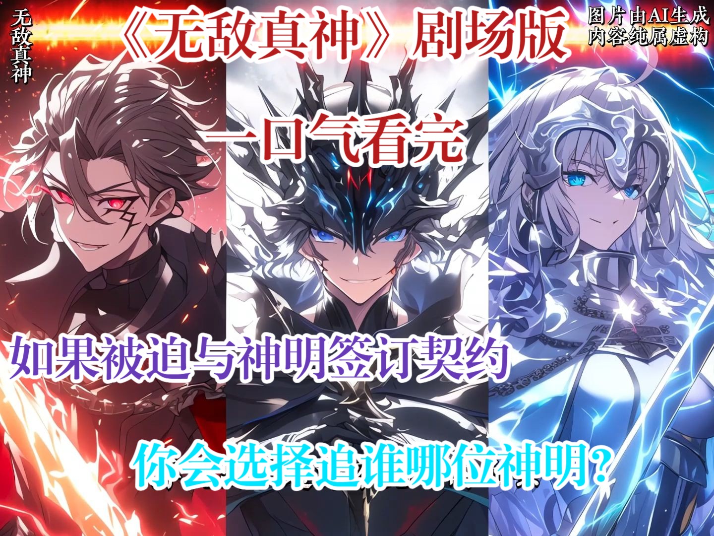 无敌真神1:如果被迫与神签订契约,你会选择追随哪位神明?