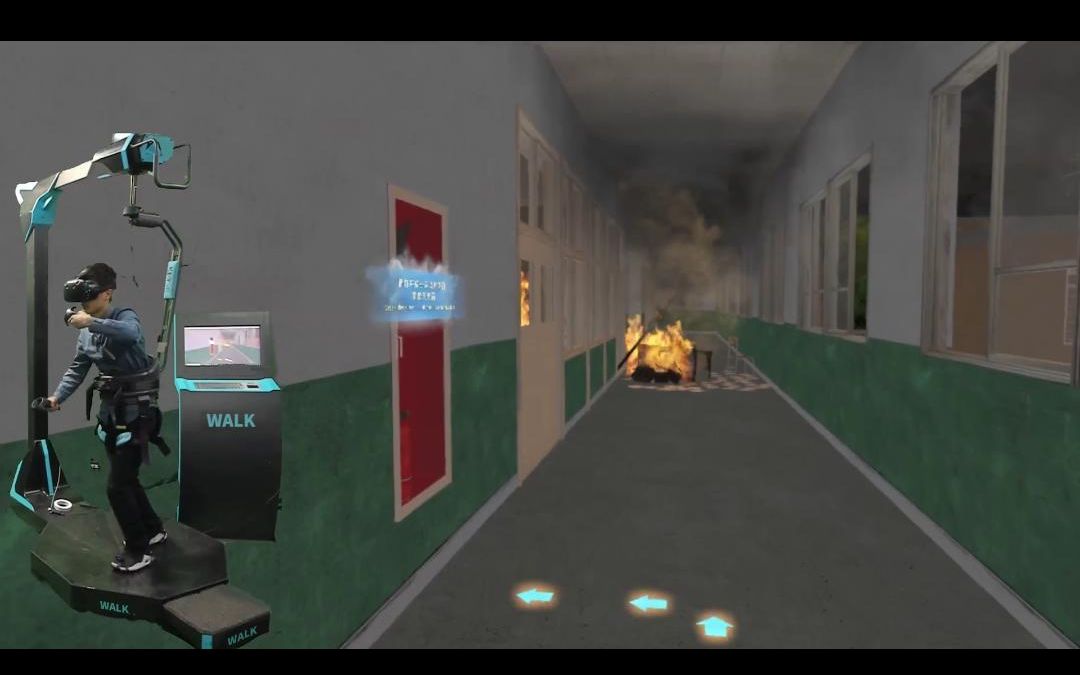 vr校园消防安全疏散逃生模拟灭火科普教育基地体验馆设备展厅
