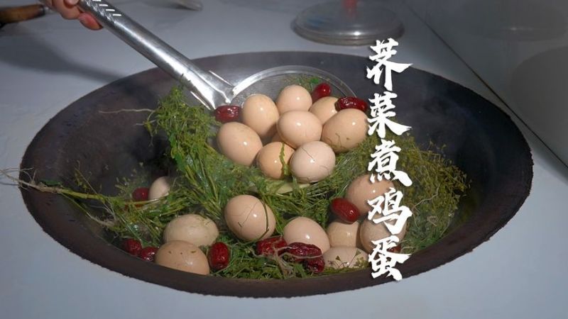 三月三荠菜花煮鸡蛋,老一辈人留下的宝贝,坐月子婆婆都给媳妇吃