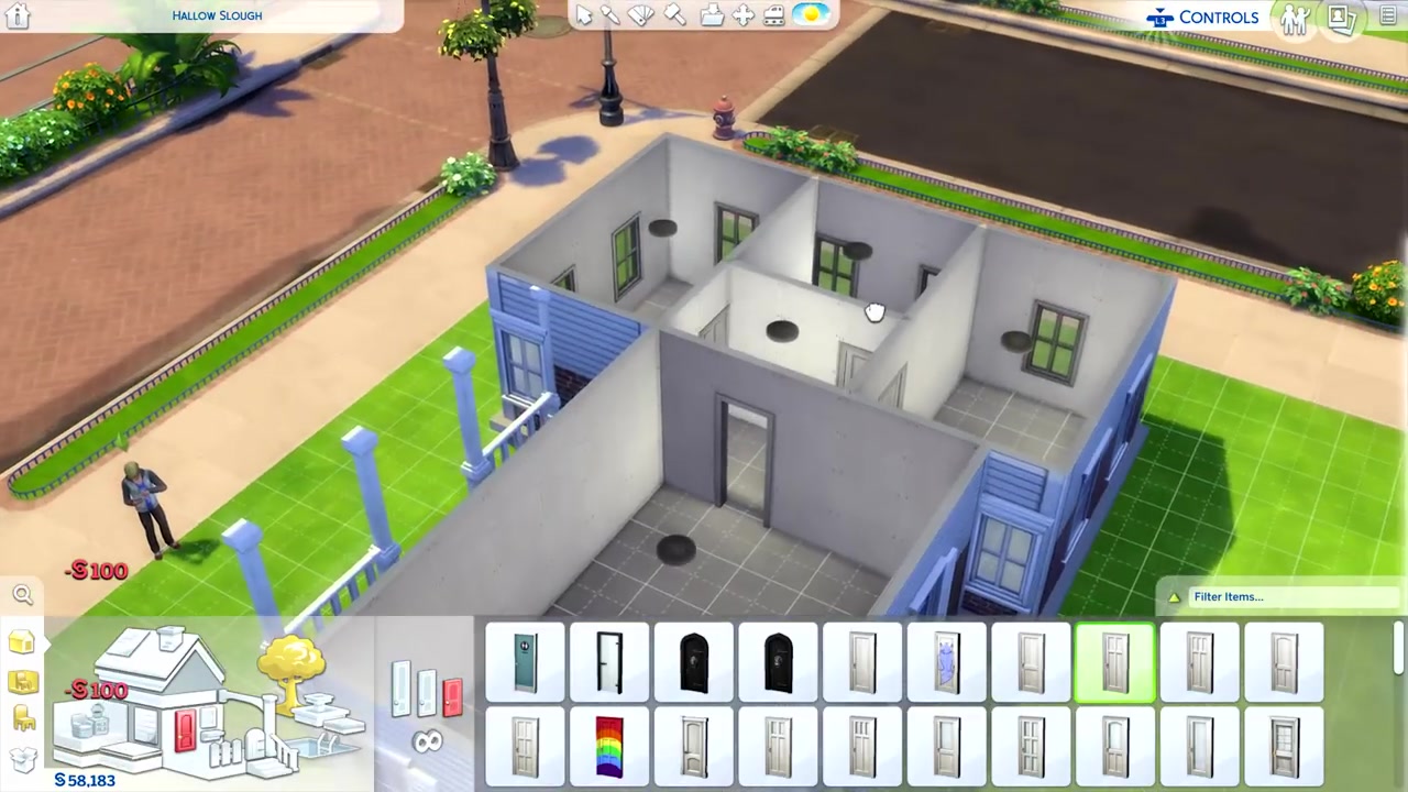 【搬运】模拟人生4新手如何建造以及一些小技巧